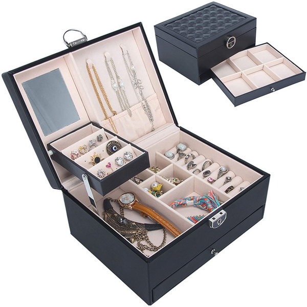Jewellery box organiser box mirror | CATEGORIES \ Fashion \ Jewelry ...
