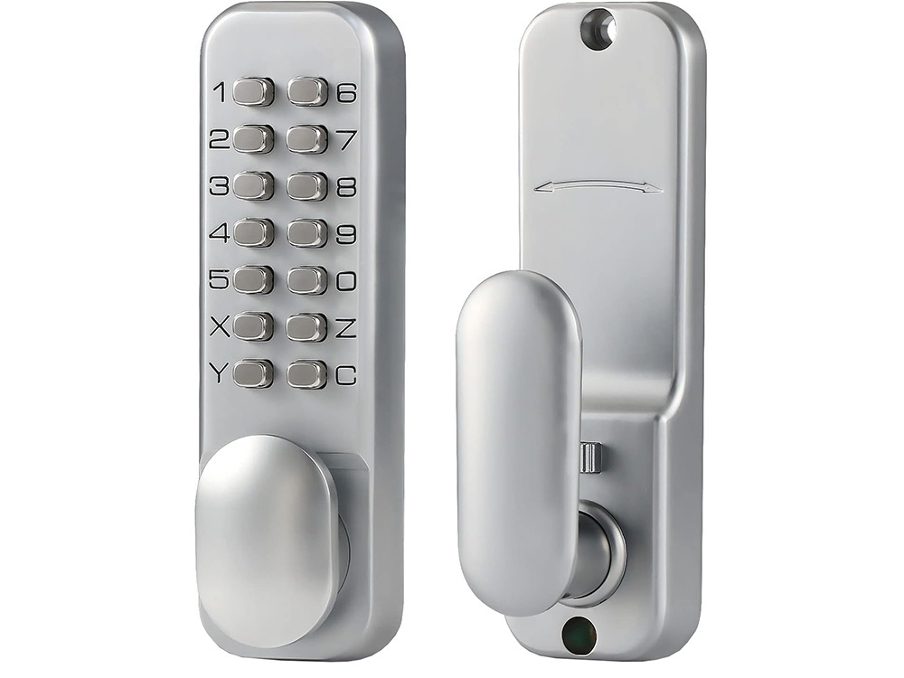 Code lock mechanical code lock keypad handle without batteries ...