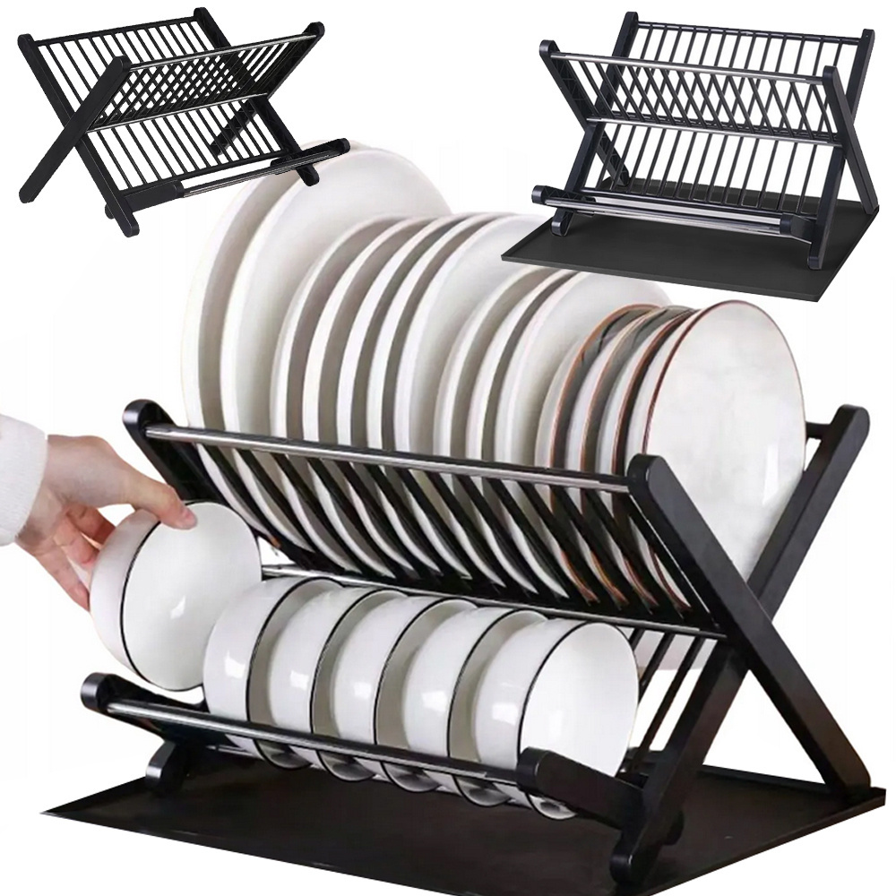 Double-deck drainer tray folding tray standing large | CATEGORIES ...