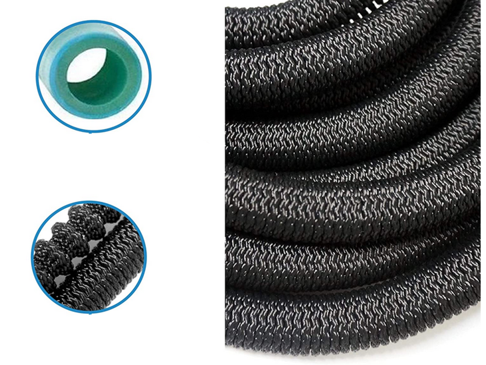 Garden hose 15m stretch couplings gun hook 15m | CATEGORIES \ Garden ...