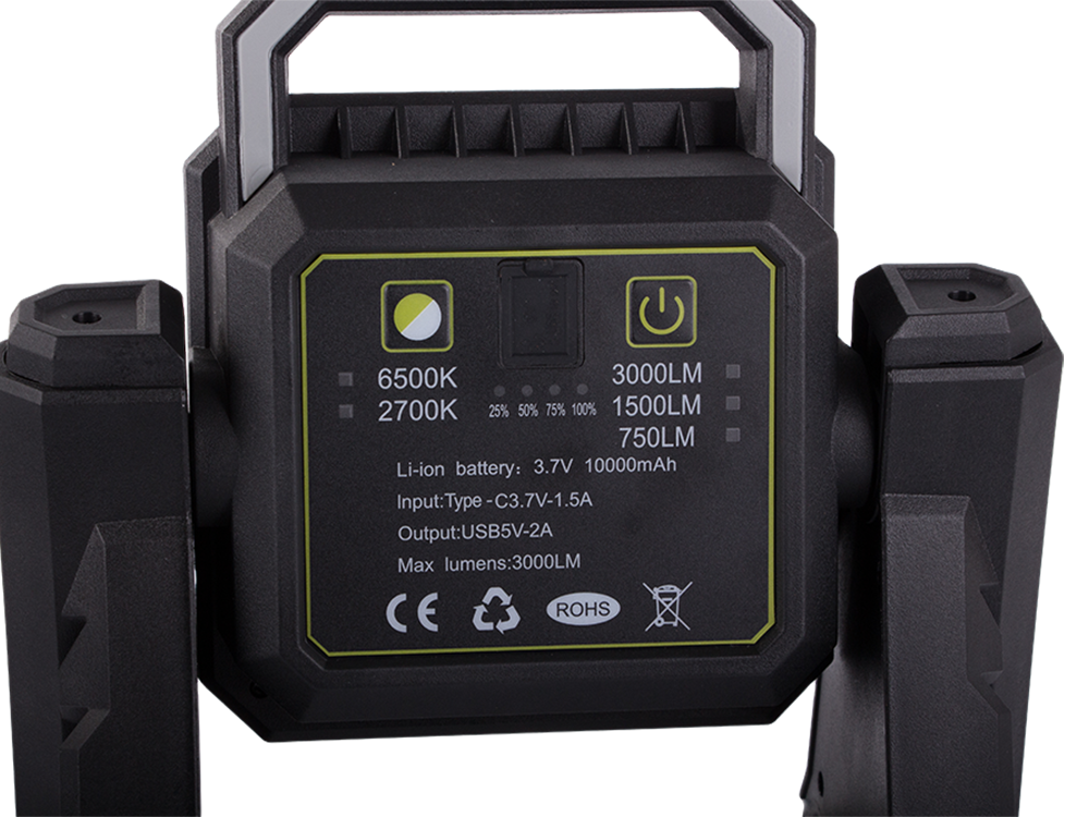 Halogen spotlight rechargeable led cob usb | CATEGORIES \ Tools ...