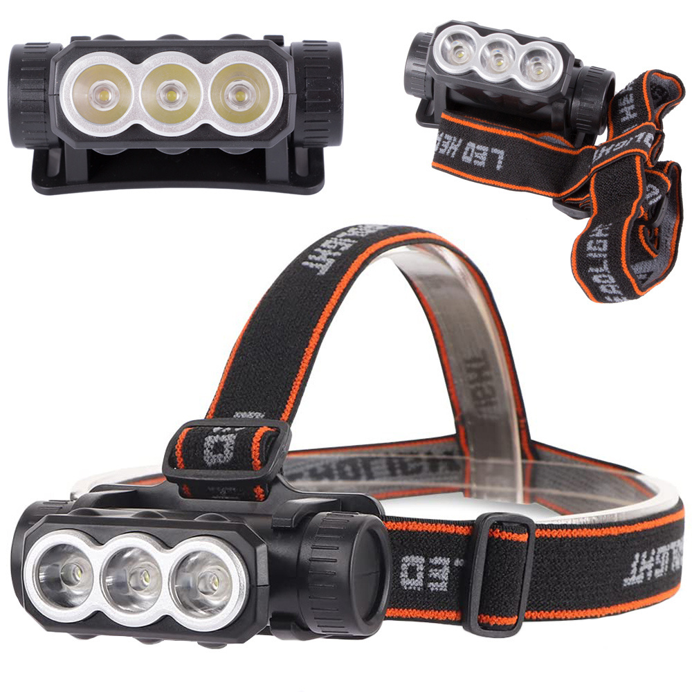 Headlamp headlamp rechargeable 3x led | CATEGORIES \ Flashlights ...