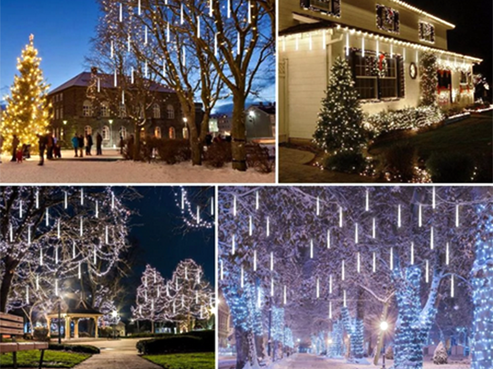 Meteory led dropping snow lamp 50cm ip44 Cold white | CATEGORIES ...