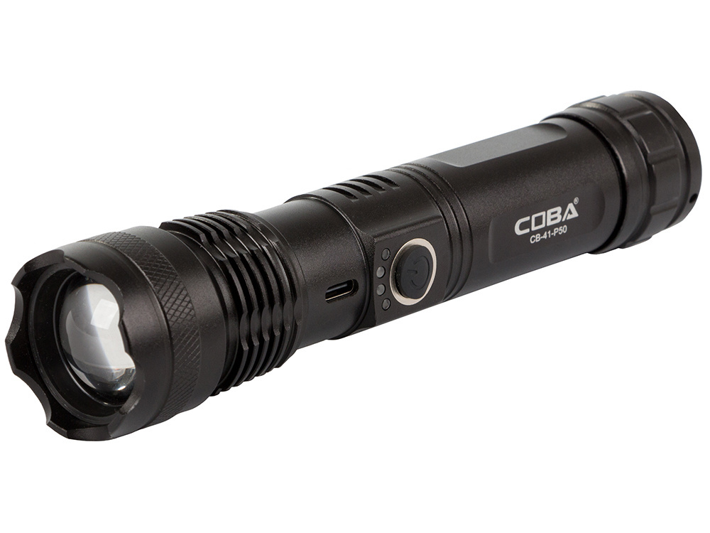 Military tactical torch zoom coba xhp50 usb | CATEGORIES \ Flashlights ...