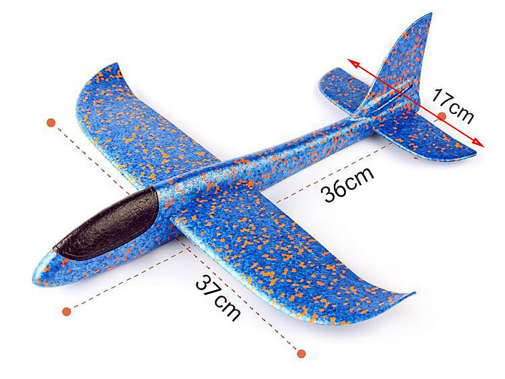 Polystyrene aeroplane glider styrofoam dart throwing model aeroplane ...
