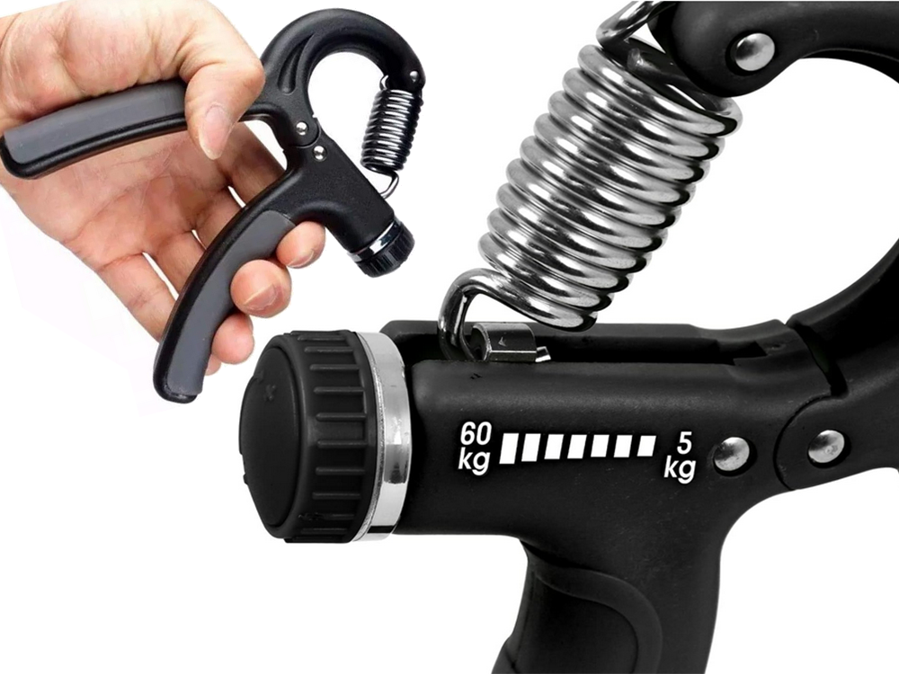 Rehabilitation hand gripper exercise compressor with adjustment 5-60 kg ...