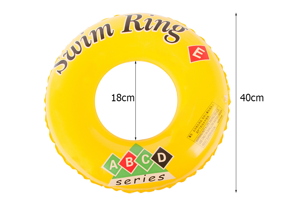 Small inflatable wheel for your child to swim in the pool water ...