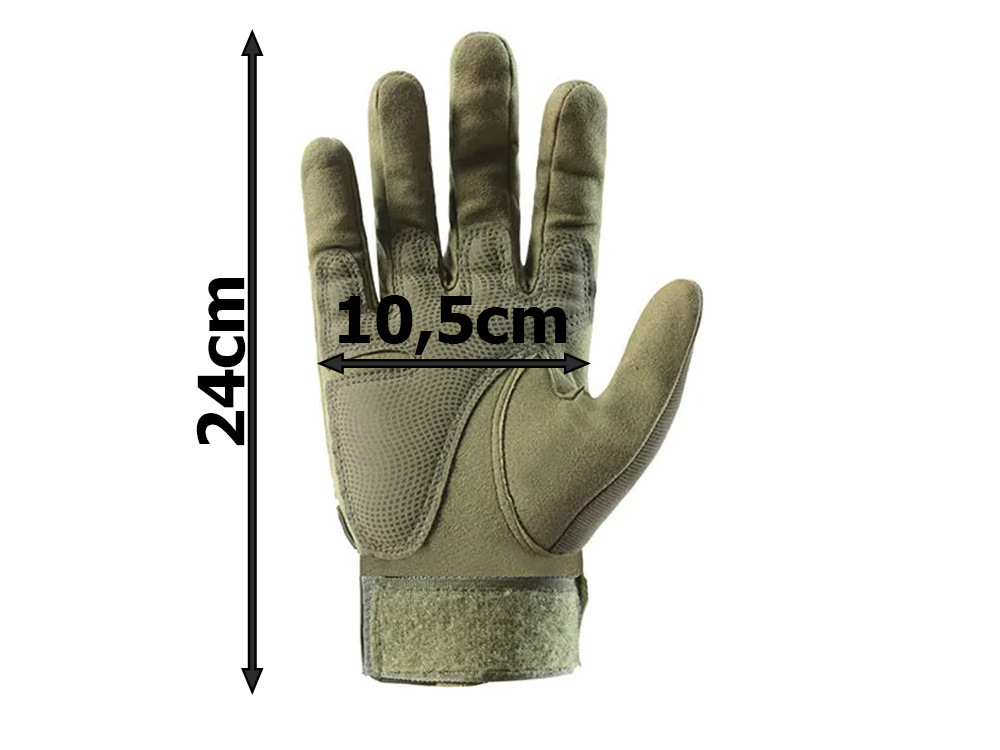 Tactical military survival gloves xl combat gloves with knuckle ...