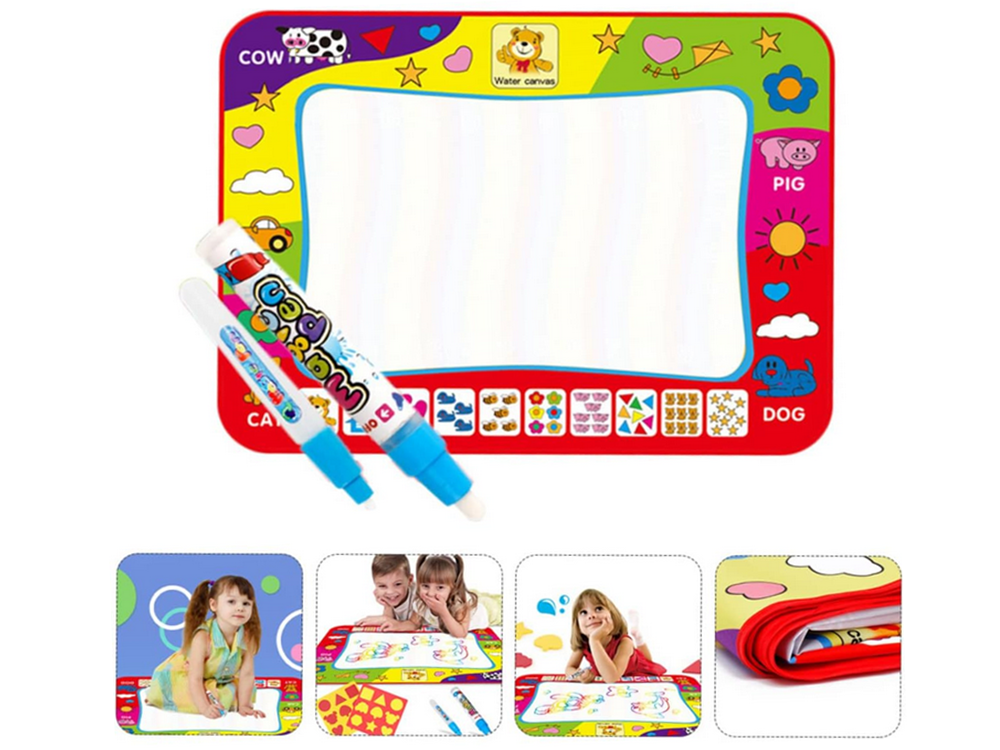 Water colouring mat large letters numbers educational | CATEGORIES ...