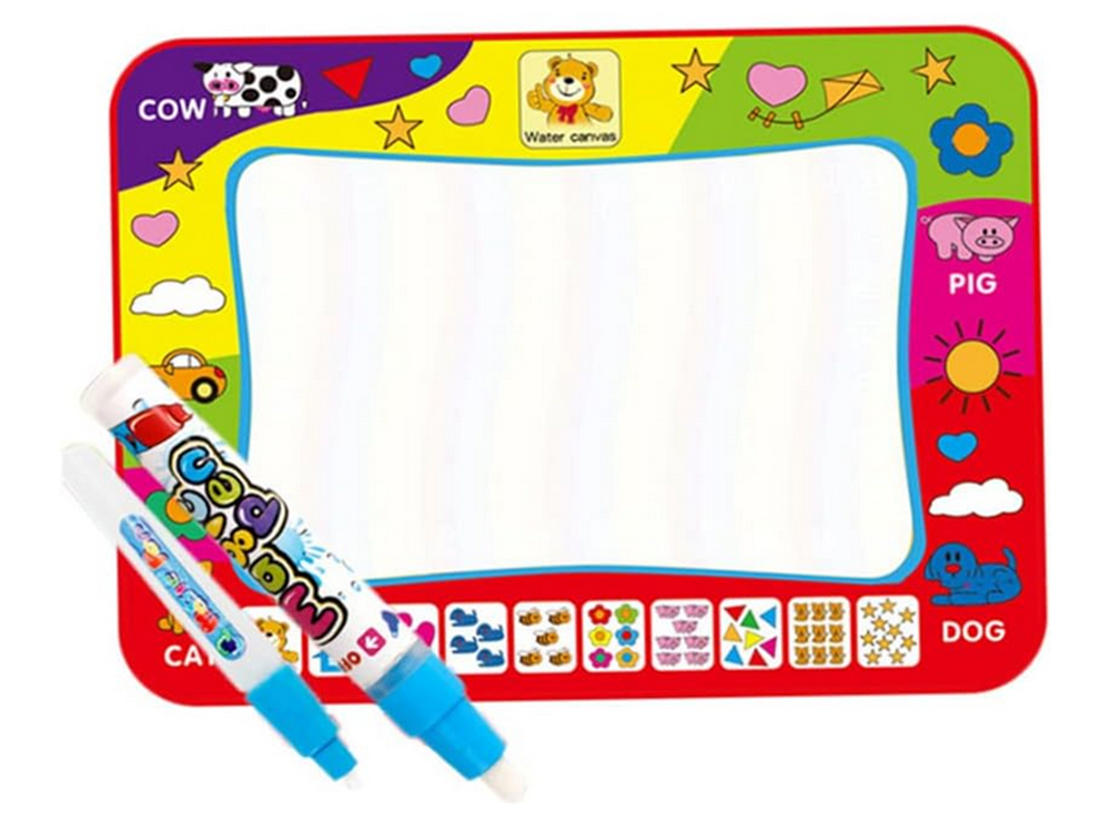 Water colouring mat large letters numbers educational | CATEGORIES ...