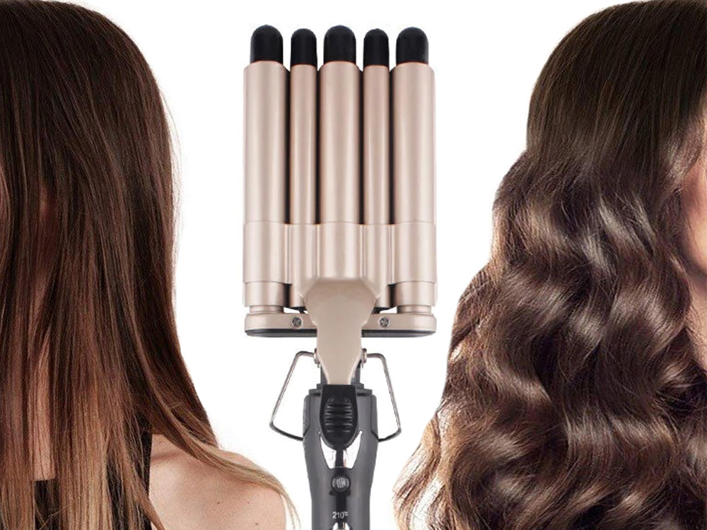 Waving machine hair curler curling iron waves curls | CATEGORIES ...
