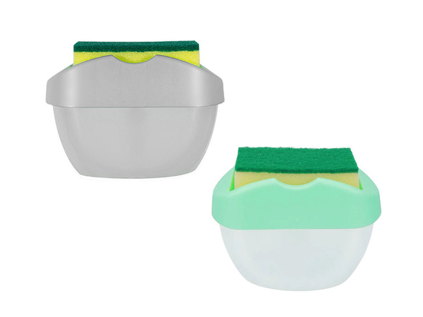 Dishwashing liquid dispenser sponge container | CATEGORIES \ Kitchen ...