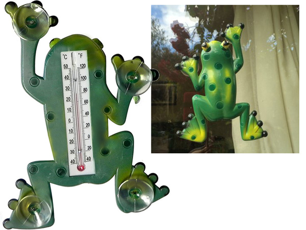 External suction cup thermometer frog | CATEGORIES \ House ...