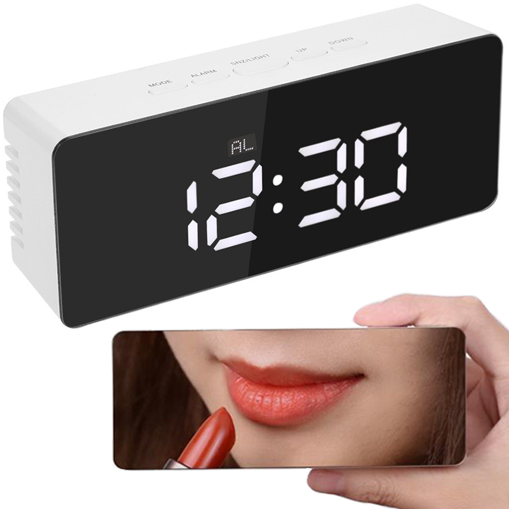 Led alarm clock led timer led mirror alarm date 4in1 | CATEGORIES ...