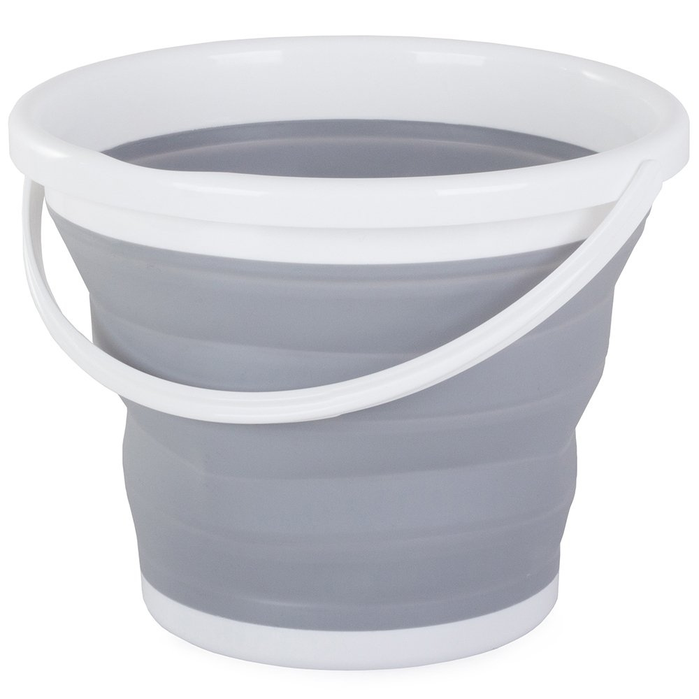 Folding silicone bucket 10 litres 10l | CATEGORIES \ House \ Buckets ...