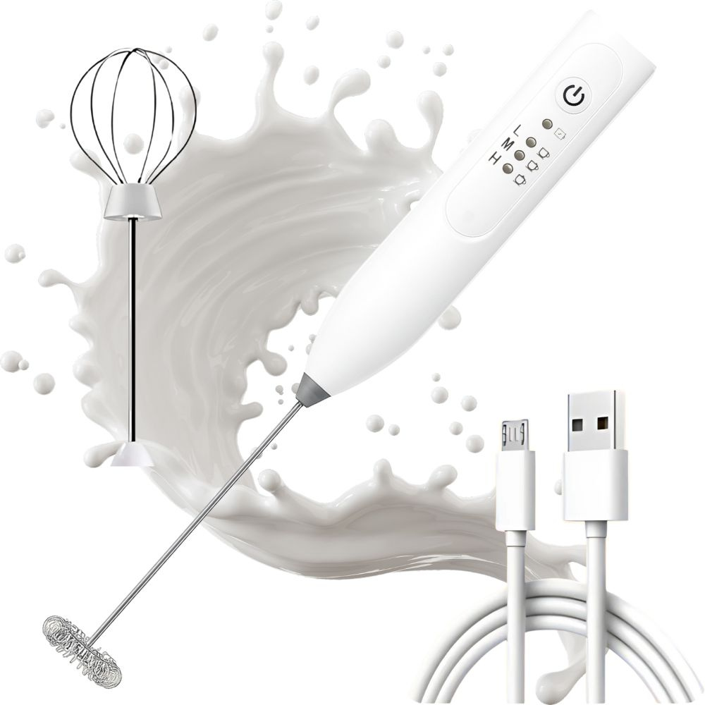Battutor electric pentru spumat lapte pentru cafea mixer manual fără ...