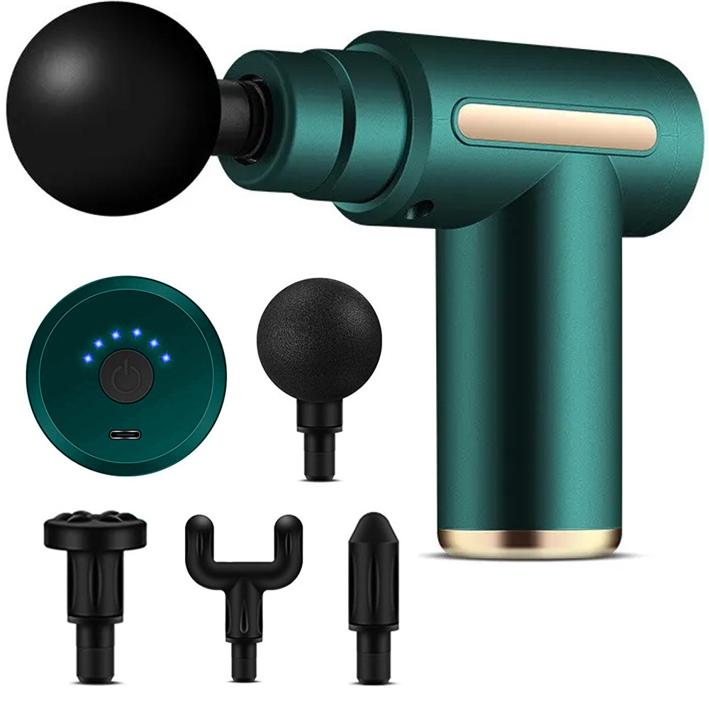 Massage gun back body massager strong massage gun pro tips Green ...