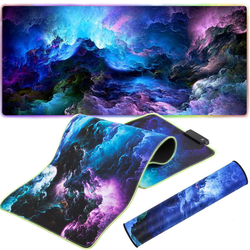 Led rgb backlit gaming mouse pad | CATEGORIES \ Electronics \ Mouse ...