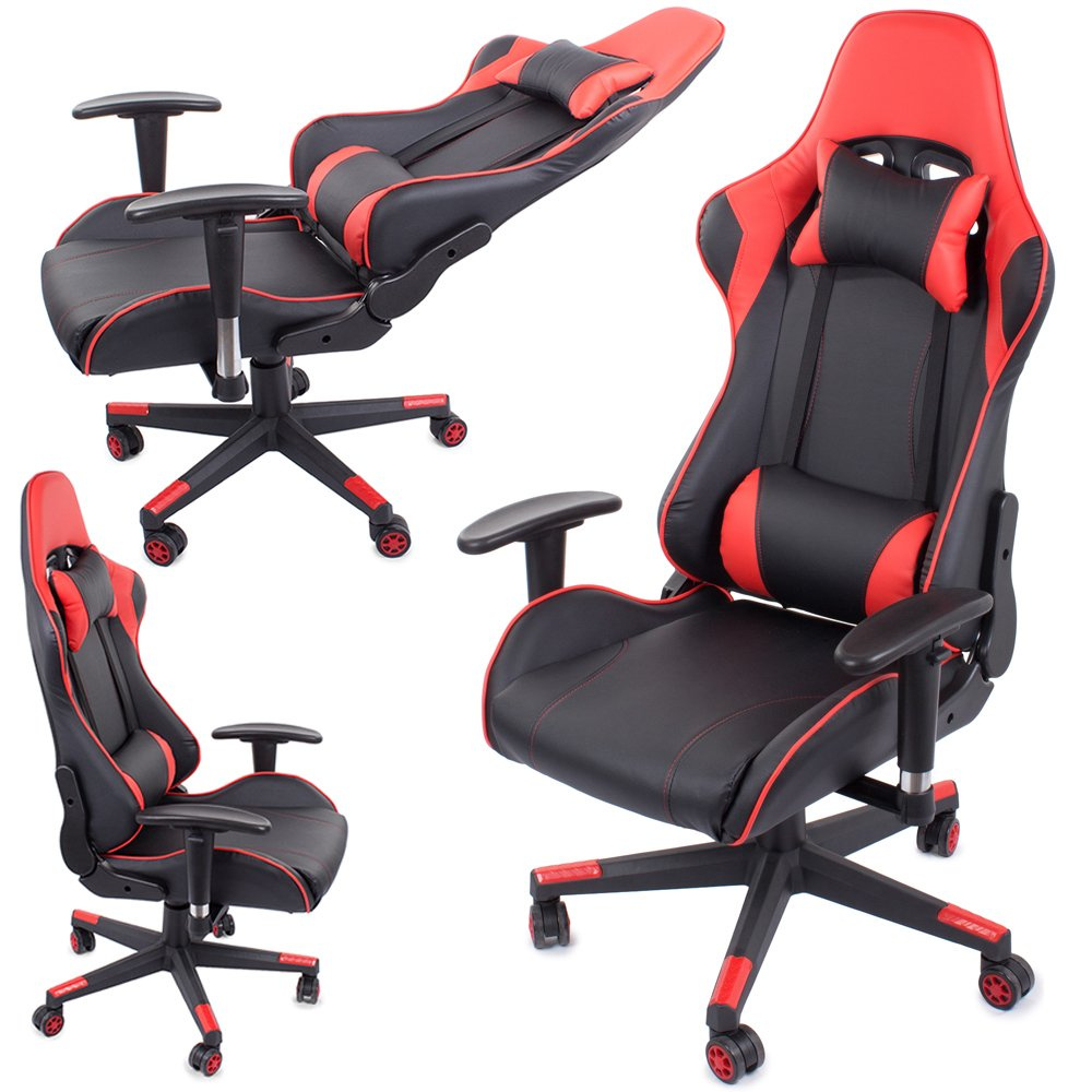Gaming bucket office swivel chair Red | CATEGORIES \ House \ Gaming ...