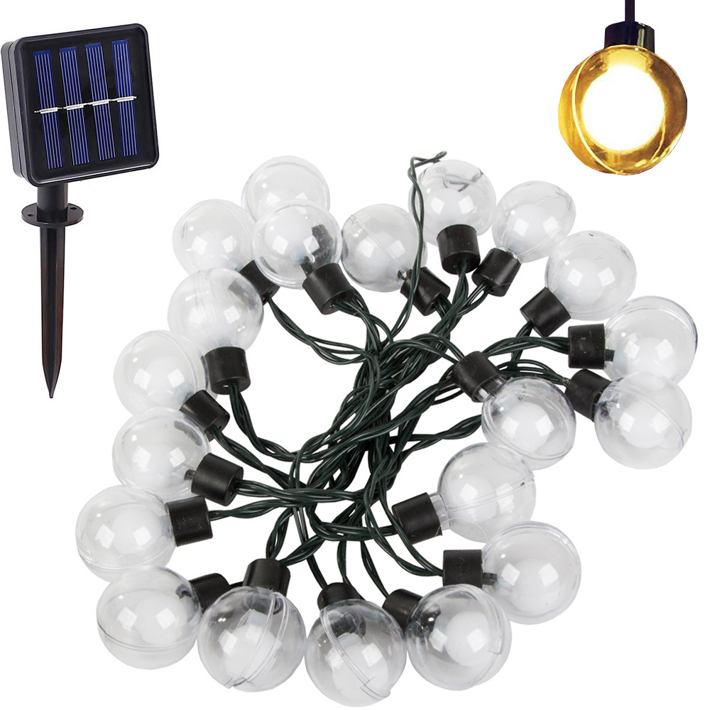 Garden garland solar lights 20 led warm | CATEGORIES \ Garden \ LED ...